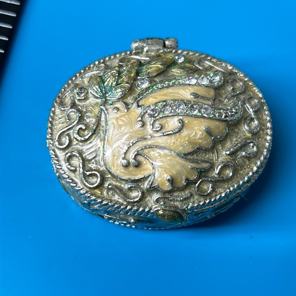 Monet | Accents | Monet Collectible Holiday Turtle Dove Design Trinket ...